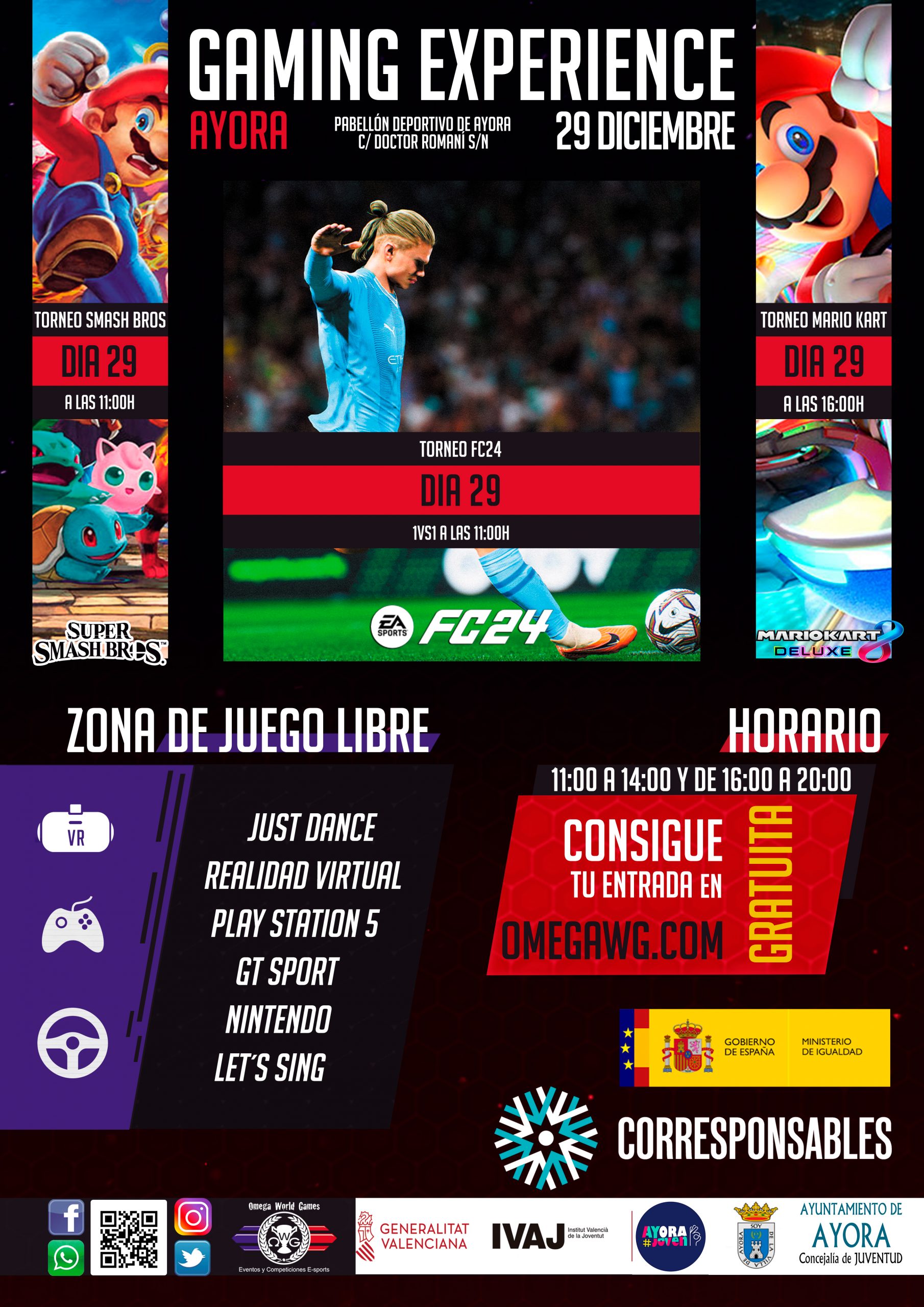 Eventos - OMEGA WORLD GAMES